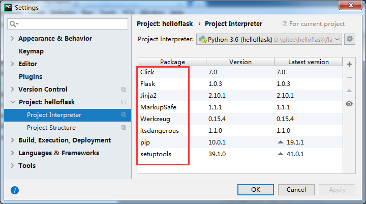 pycharm Python3.6.5安装flask-No module named flask 错误解决_pycharm no module named 'flask-CSDN博客