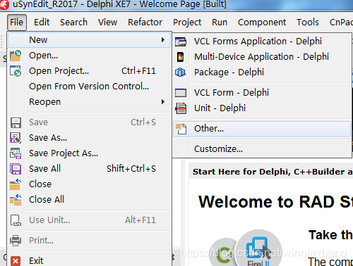 delphi开发网页神器，安装unigui1.9_delphixe 网页-CSDN博客