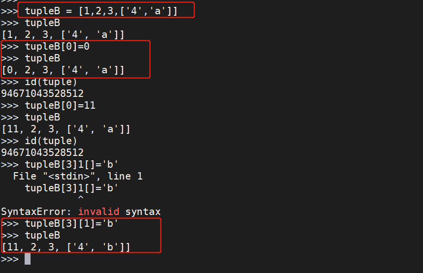 【python】list和tuple的区别python Tuple List区别 Csdn博客