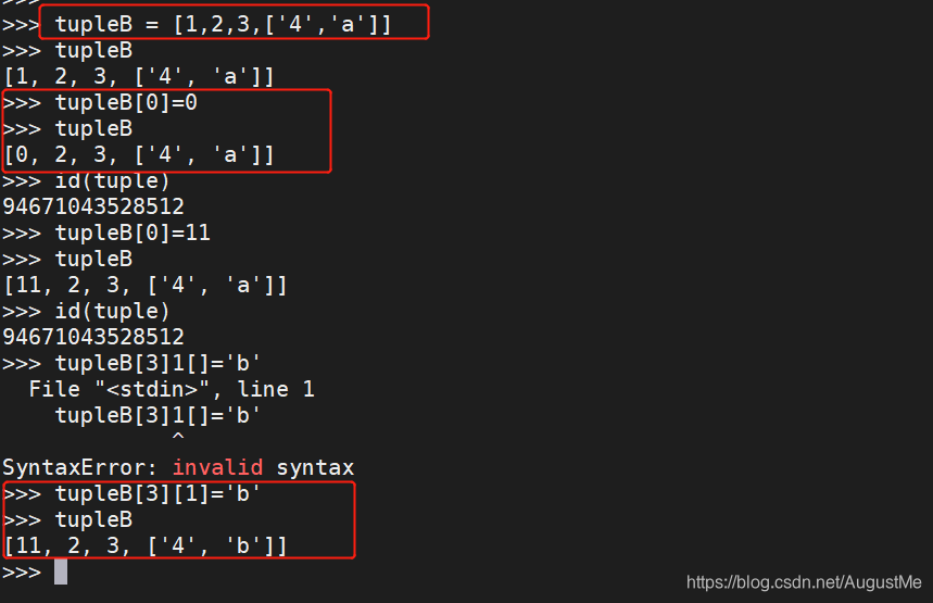 【python】list和tuple的区别python Tuple List区别 Csdn博客