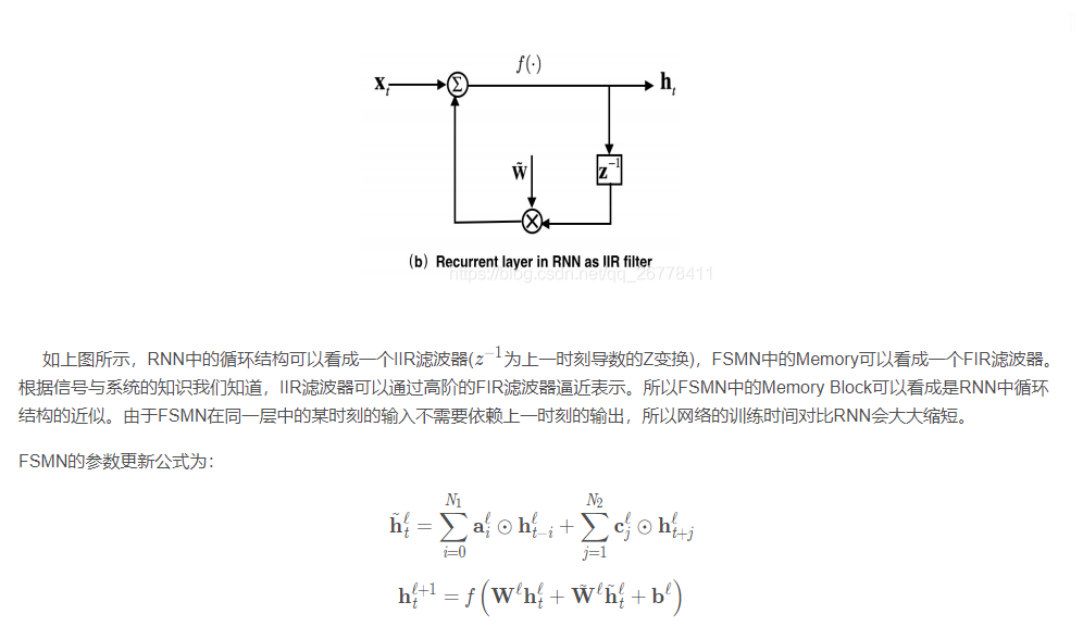 FSMN及其变种-CSDN博客