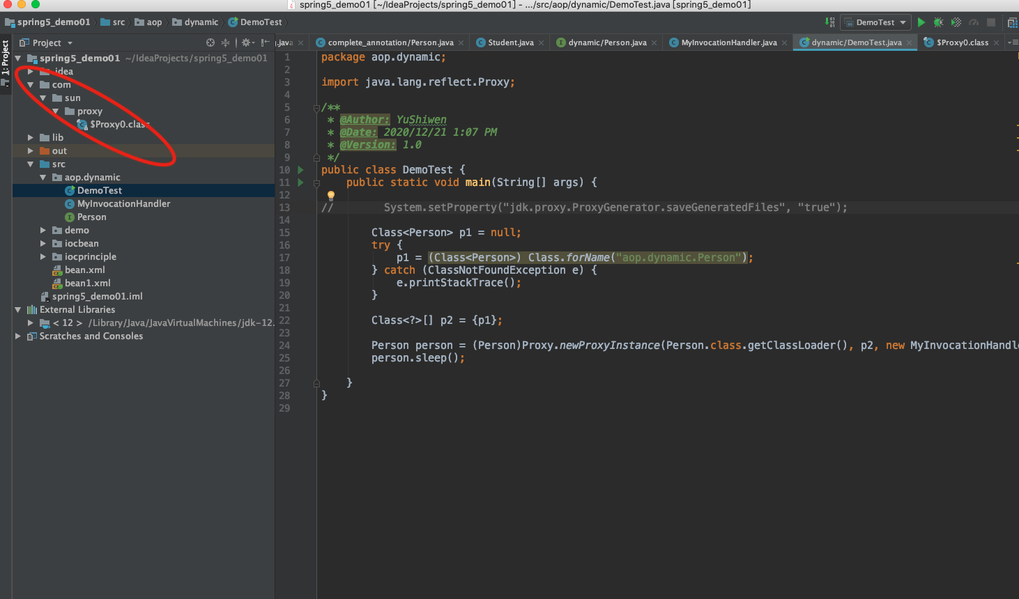 将JDK动态代理生成的类保存为 .class文件System.setProperty(“sun.misc.ProxyGenerator.saveGeneratedFiles“, “true ...