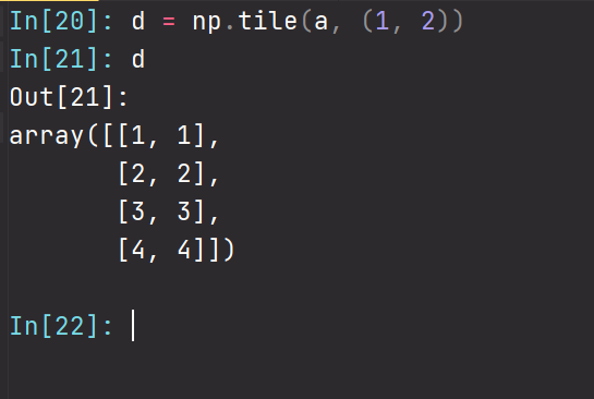 Numpy 中复制矩阵并使其扩充的方法：numpy.tile()_numpy复制矩阵-CSDN博客