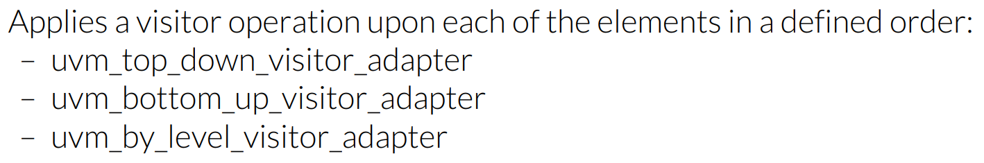 UVM设计模式 （六）访问者模式、uvm_phase、uvm objection、uvm_visitor、process control_uvm visitor-CSDN博客