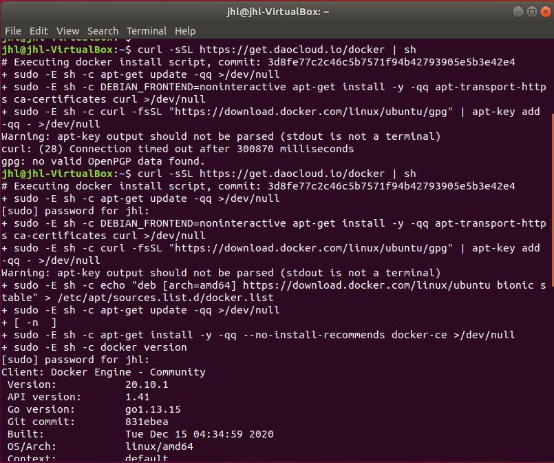 ROS-学习笔记-06- Docker安装ROS、ROS VNC & Docker常用命令_dockerd needs to be started with root privileges ...
