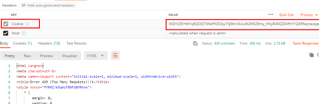 Google Trend爬虫爬取却一直出现429拒我于千里之外_python没频繁request请求返回429-CSDN博客