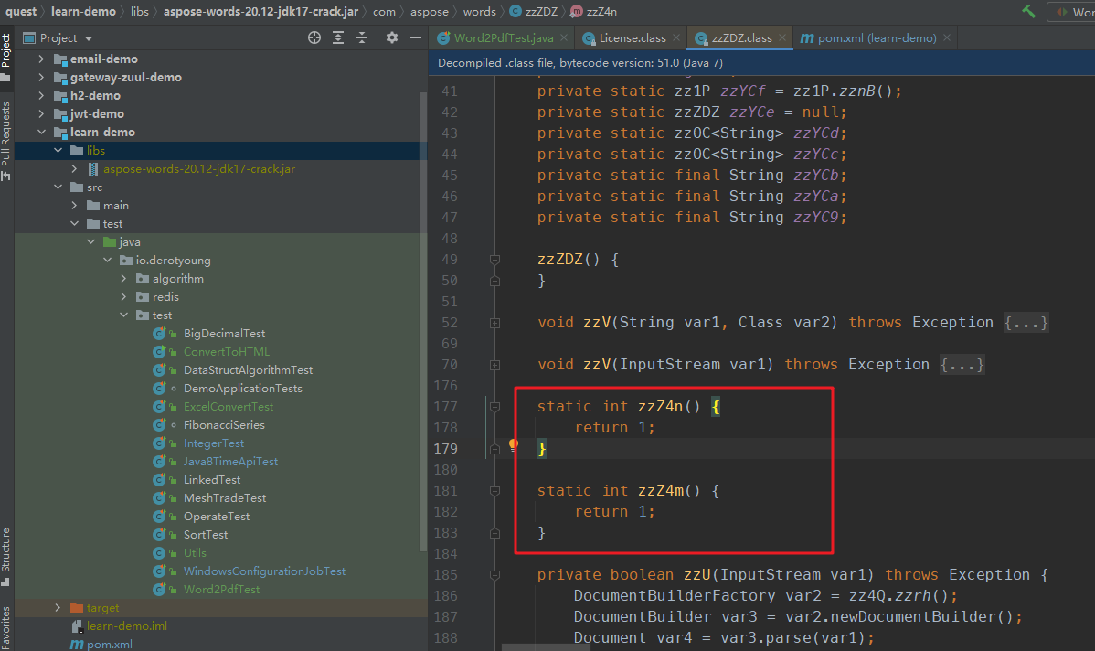 【2020.12】Aspose.words 20.12最新版Crack，word转pdf去水印方法_aspose-words-20.12 ...