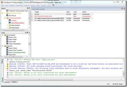 用Quartus II Timequest Timing Analyzer进行时序分析 ：实例讲解 (二)_quartus timequest-CSDN博客