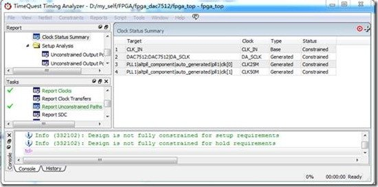 用Quartus II Timequest Timing Analyzer进行时序分析 ：实例讲解 (二)_quartus timequest-CSDN博客