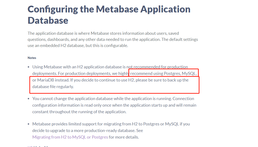 metabase默认应用数据源H2变更为MySQL及历史数据迁移_metabase.db.mv.db-CSDN博客