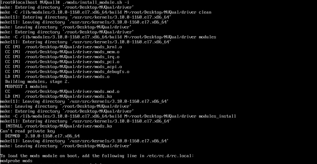 RedHat 7.9 NVQual mod [1] errorL: ACPI method _DSM failed_nvqual运行失败-CSDN博客