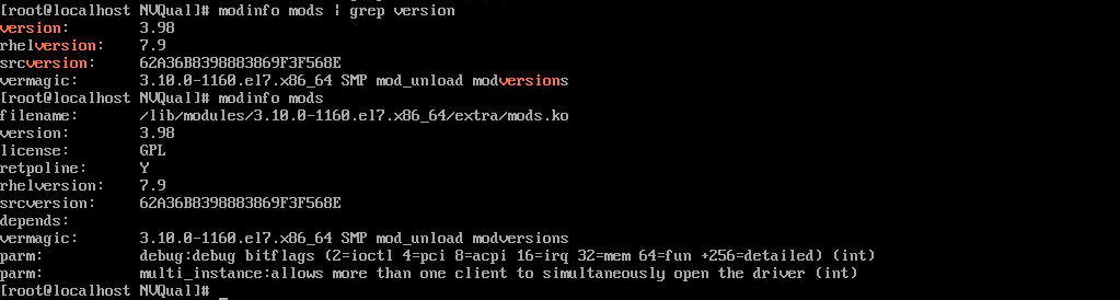 RedHat 7.9 NVQual mod [1] errorL: ACPI method _DSM failed_nvqual运行失败-CSDN博客