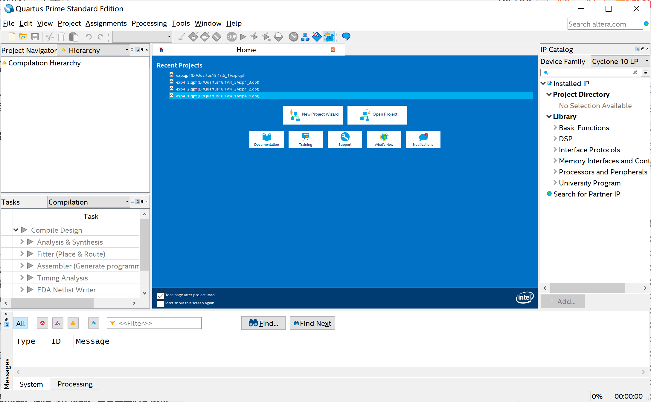 使用Quartus新建一个工程，电路原理图，超详细_quartus原理图-CSDN博客