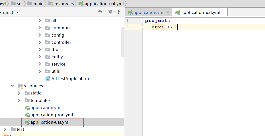 springboot不同环境加载不同application.yml配置文件_application.yml中配置和env配置区别-CSDN博客
