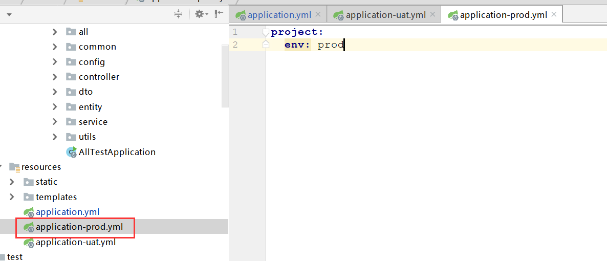 springboot不同环境加载不同application.yml配置文件_application.yml中配置和env配置区别-CSDN博客