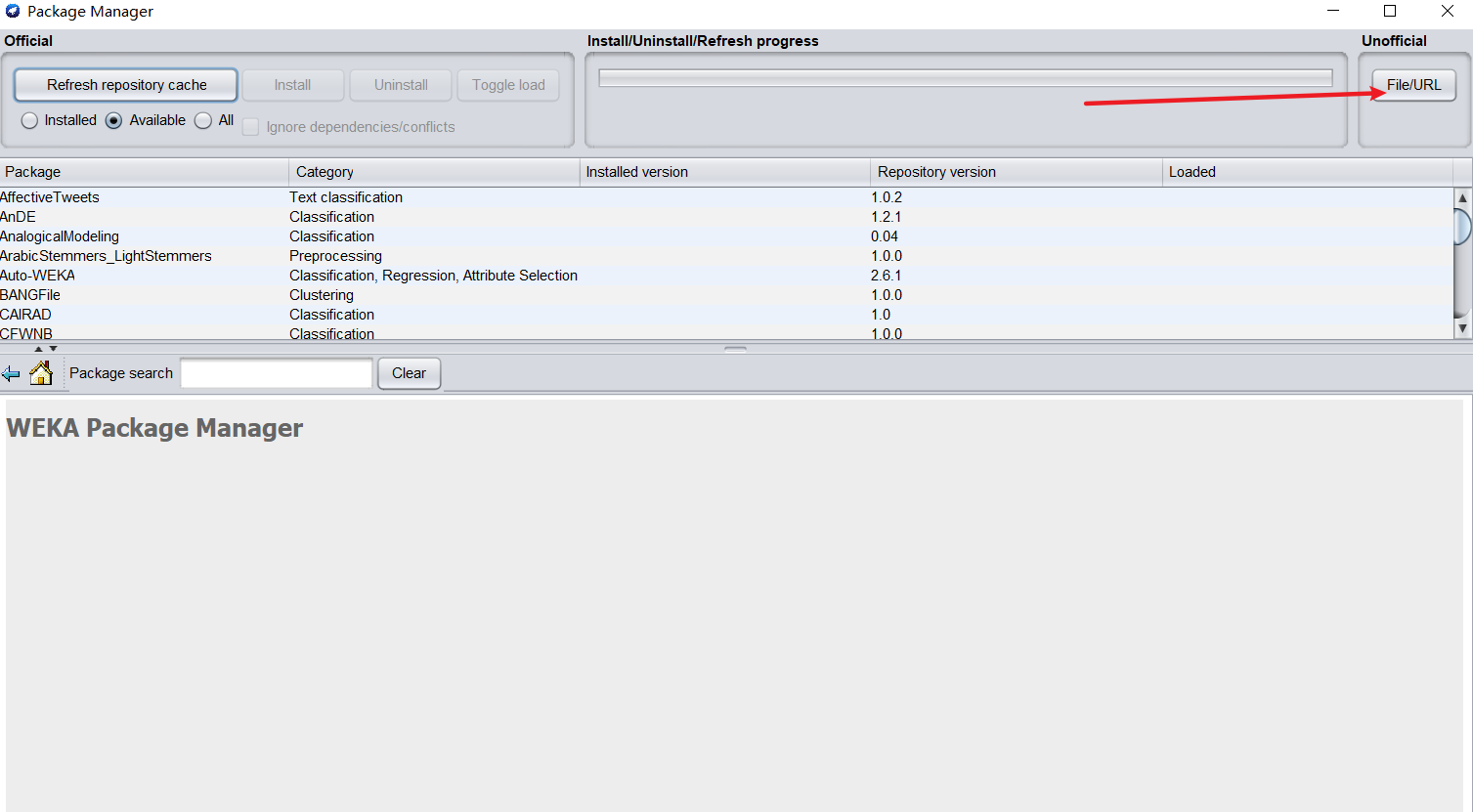 向weka 中添加DBSCAN算法_weka dbscan-CSDN博客