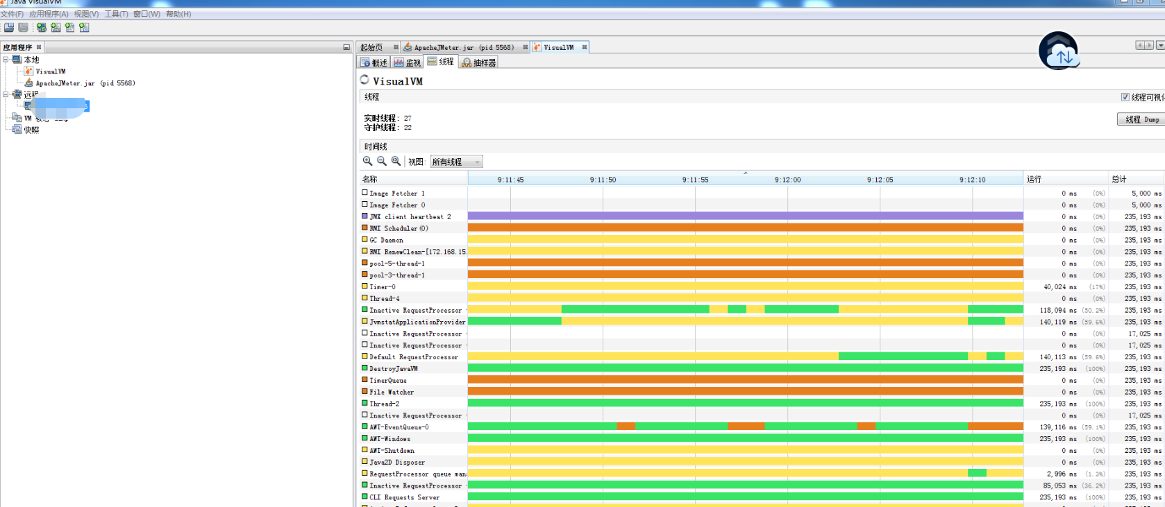 性能监控工具jvisualvm的使用步骤Linux环境_linux使用jvisualvm-CSDN博客