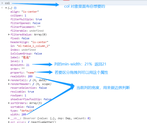 ElementUI Table 拖动列改变宽度事件 （@header-dragend）-CSDN博客
