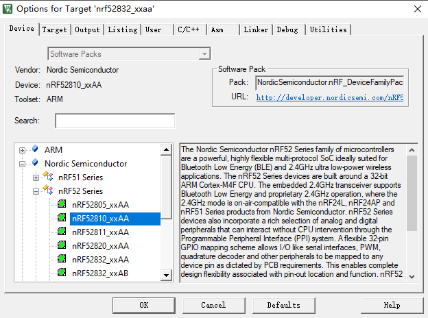 【Nordic】nRF52810 BLE Central移植_nrf52810 程序下载-CSDN博客