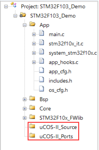 将uCOS-II移植到STM32F103平台_stm32f103 iar ucosii-CSDN博客