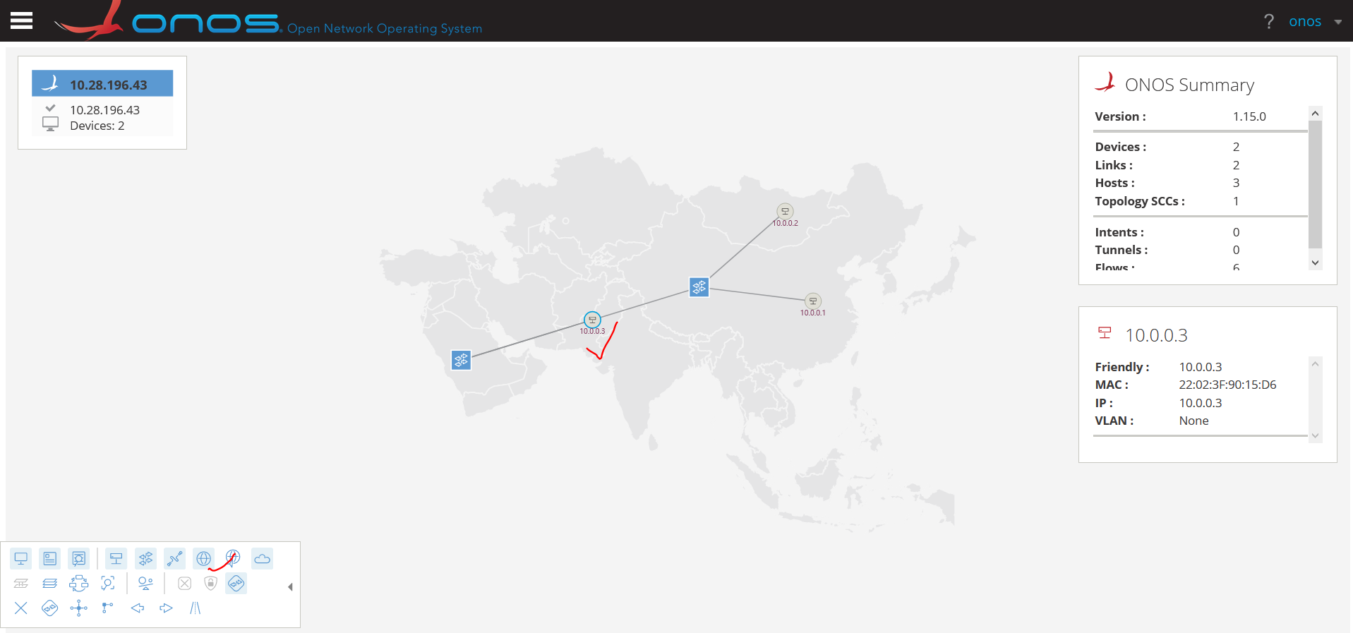 SDN-ONOS1.x学习记录（安装、拓扑、命令、图形化界面）_使用onos的rest api来下发流表-CSDN博客