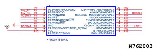 新手如何入门新塘N76E003单片机_新塘 单片机 icp-CSDN博客