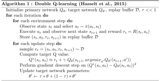 Double DQN算法实战-CSDN博客