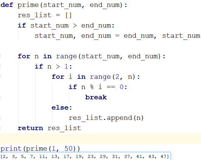 Python 每日一题（打印区间内所有的素数）_打印出区间[1,1000]内所有的素数-CSDN博客