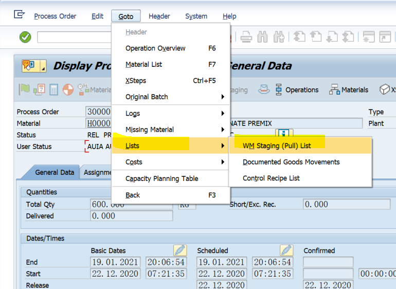 SAP PP COR3不能看工单后续的备料TO单号？_sap cor3-CSDN博客