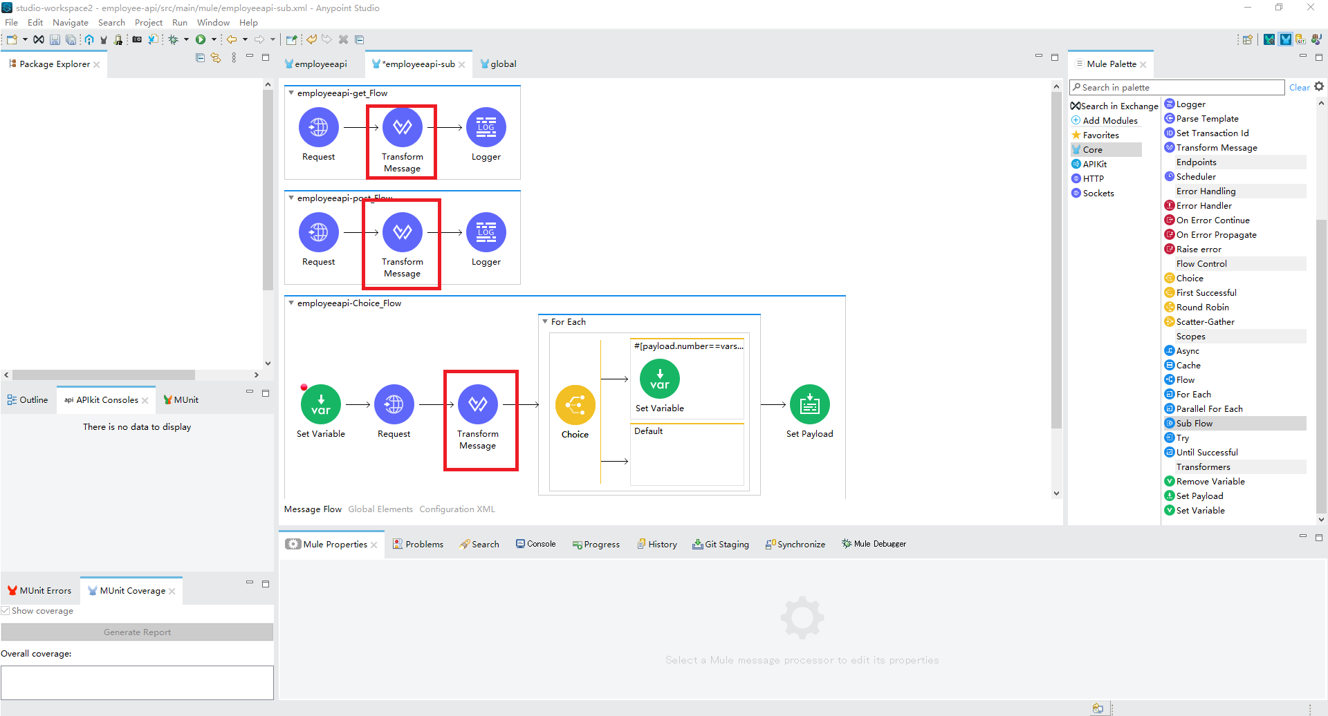 MuleSoft知识总结-15.利用Sub Flow和Flow Reference提高组件的复用率_flow reference和sub ...