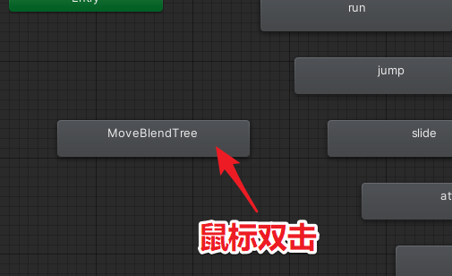 《学unity的猫》——第十六集:unity动画使用混合树blendtree实现动画过渡控制怎么在blendtree里插入过渡动画 Csdn博客