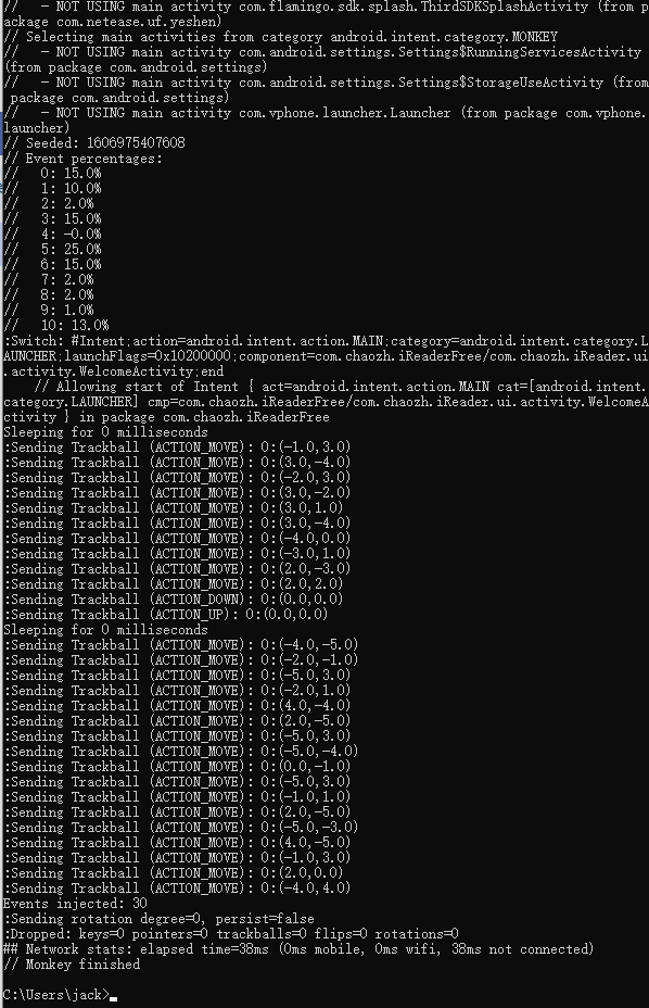 Monkey测试_monkey命令执行10000次多久-CSDN博客