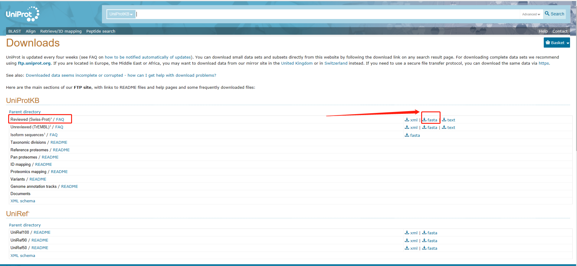 Ubuntu18.04+BLAST环境下安装Swiss-Prot和UniRef（二）_uniprot 安装-CSDN博客