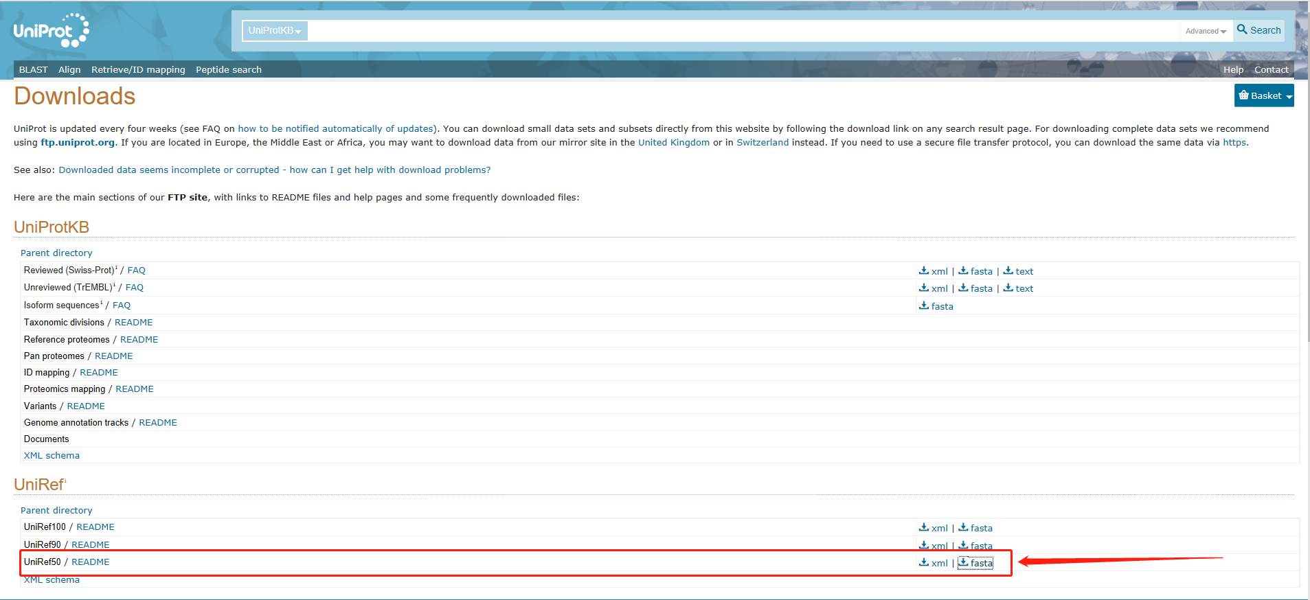 Ubuntu18.04+BLAST环境下安装Swiss-Prot和UniRef（二）_uniprot 安装-CSDN博客
