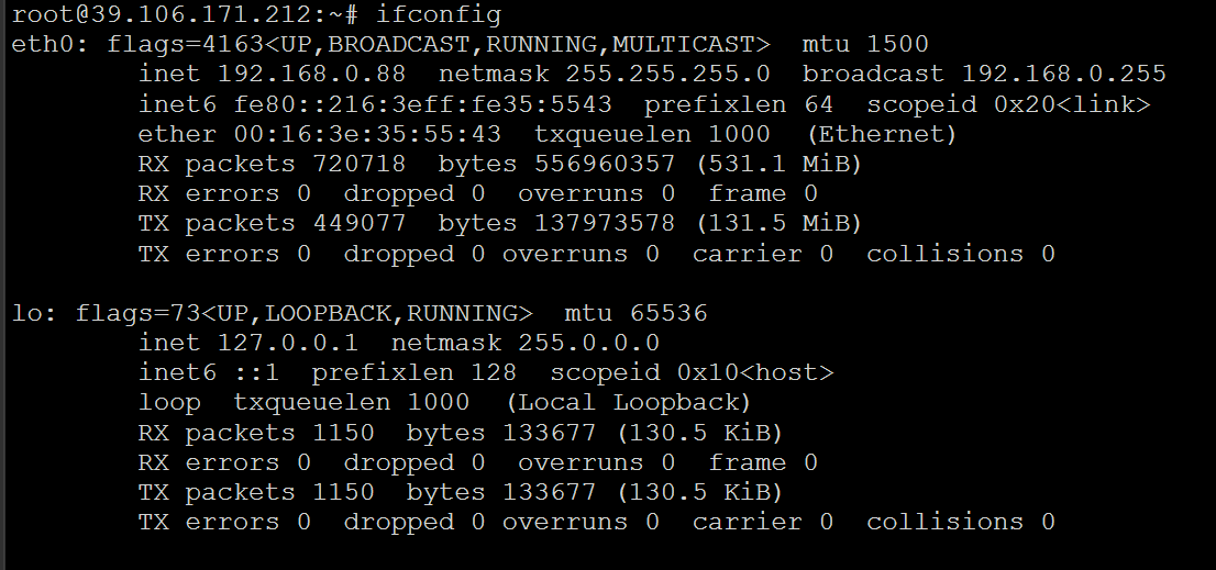 在CentOS 8.3中使用ifconfig添加虚拟网卡_centos8添加虚拟网卡-CSDN博客