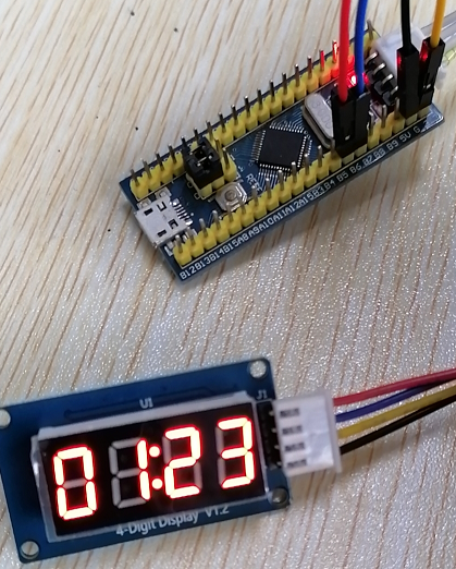 STM32F103单片机驱动TM1637数码管显示模块_stm32f103 1637-CSDN博客
