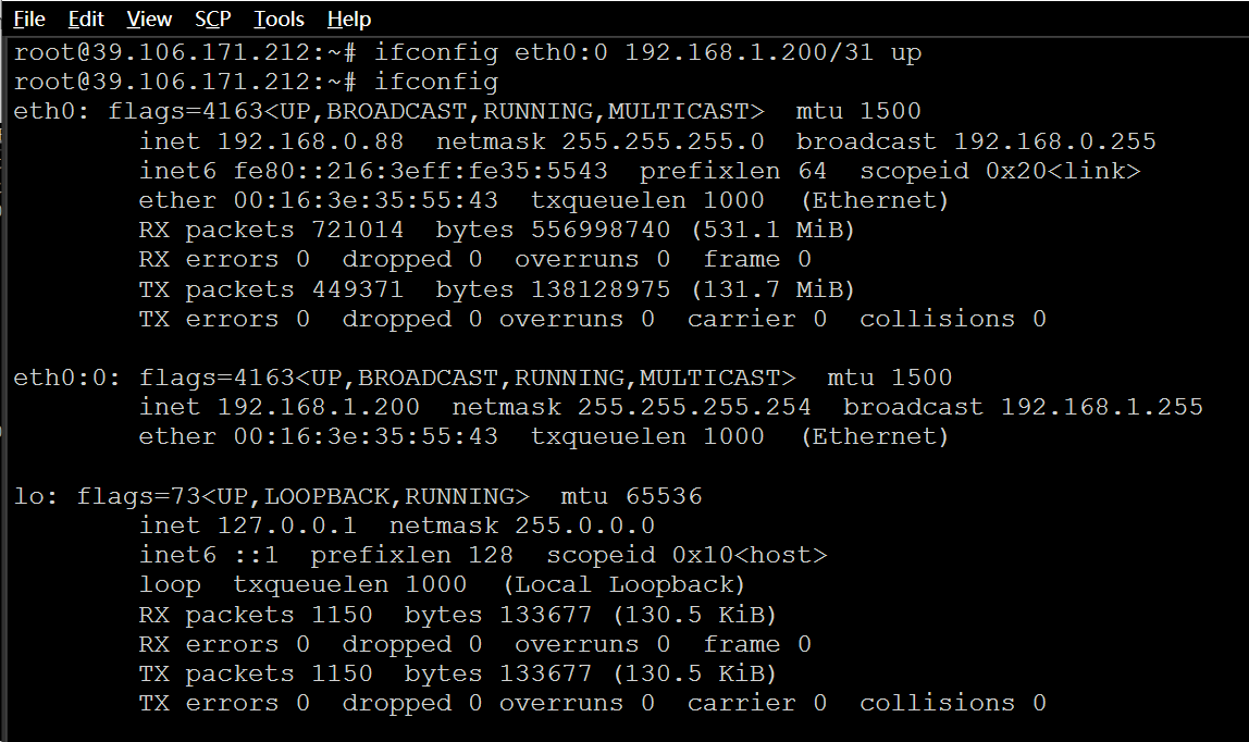 在CentOS 8.3中使用ifconfig添加虚拟网卡_centos8添加虚拟网卡-CSDN博客