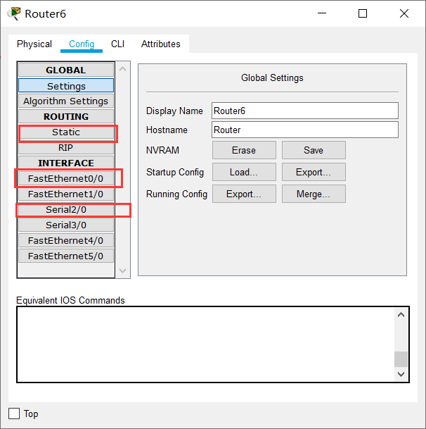 Cisco Packet Tracer的路由设置与相关协议的使用_如何连接fastethernet和serial-CSDN博客