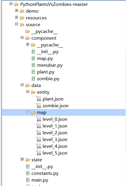 python小游戏，植物大战僵尸，免费源代码分享，少儿编程体验项目，项目注释详细，可更改游戏参数，关注私聊“关注即送植物大战僵尸源代码”即可 ...