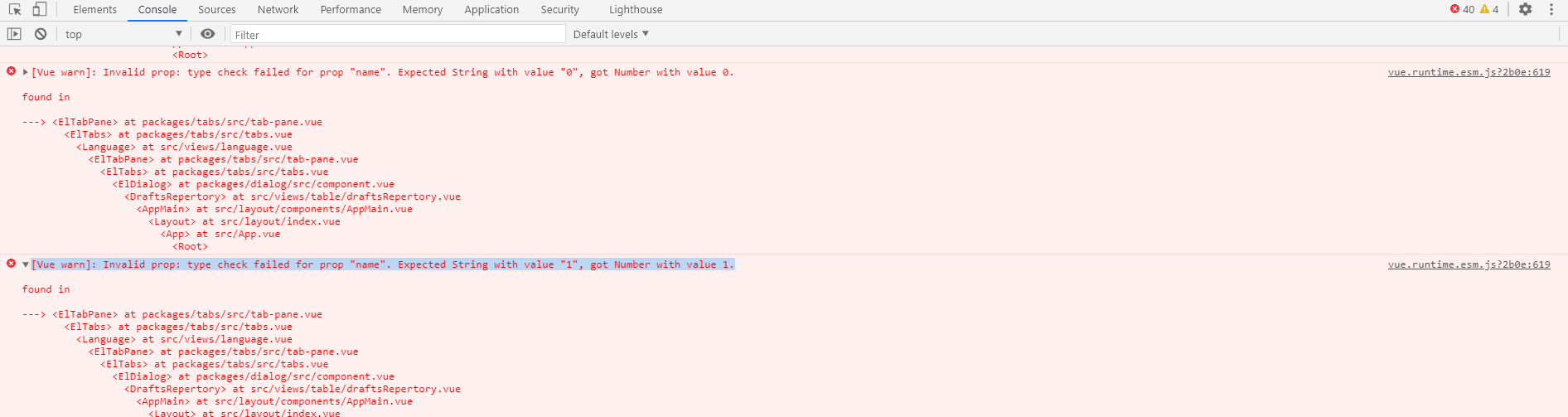 Vue Warn Invalid Prop Type Check Failed For Prop Name Expected String With Value 1 Got