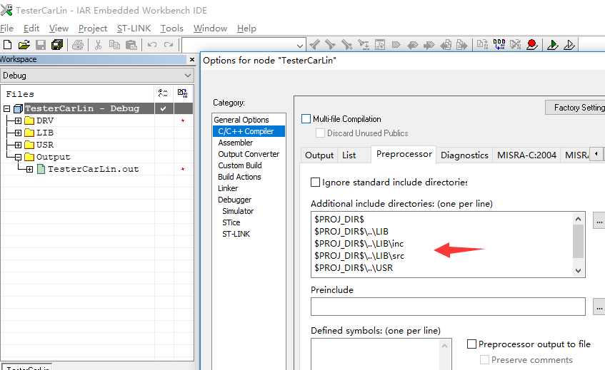 【STM8】IAR 项目新建步骤_iar项目创建-CSDN博客
