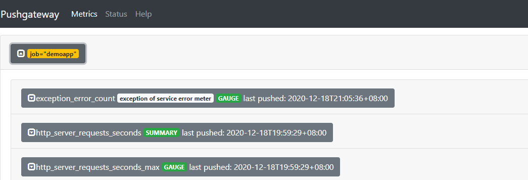 springboot2.X 整合pushgateway推送到prometheus，最后以grafana展示_springboot pushgateway-CSDN博客