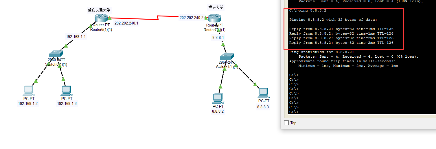 Cisco Packet Tracer的路由设置与相关协议的使用_如何连接fastethernet和serial-CSDN博客