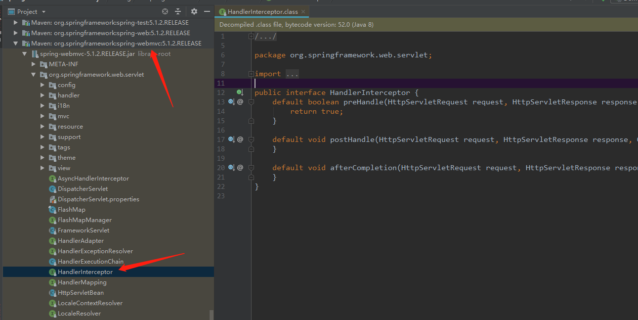 拦截器 HandlerInterceptor（SpringMVC）自定义及原理分析_自定义handlerinterceptor-CSDN博客