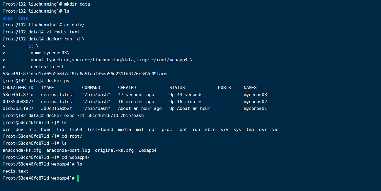 Docker数据卷实现数据共享 Docker共享数据卷 Csdn博客