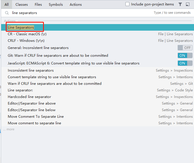 解决 contents have differences only in line separators-CSDN博客