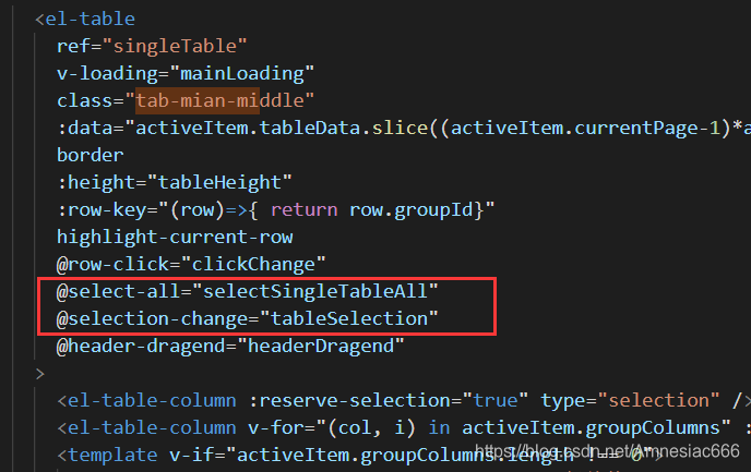 利用elementui的el Table实现跨页保存单击勾选状态和全选状态(在前端分页)el Table Reserve Selection Csdn博客