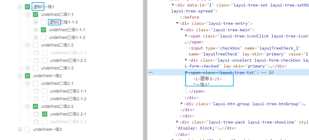 layui树组件(扩展为带有图标的layui树组件)_layui tree 图标-CSDN博客