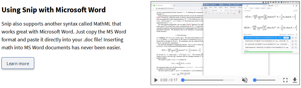 数学公式编辑神器 Mathpix Snip：截图数学公式转 LaTeX 公式编辑代码_snips公式转换-CSDN博客