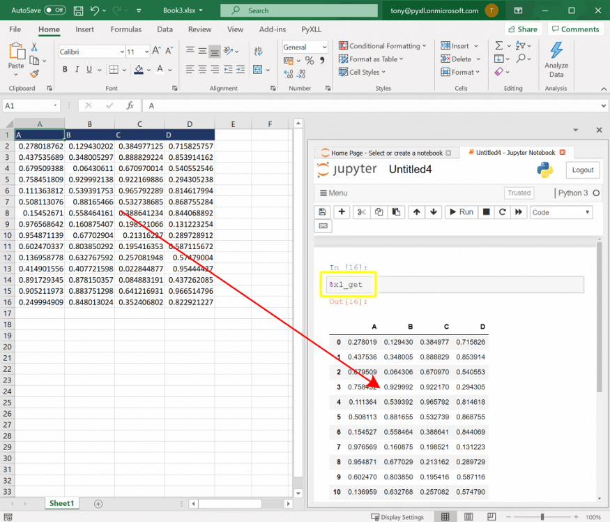 Jupyter Notebooks嵌入excel并使用python替代vba宏jupyter如何在柱状图里引用excel Csdn博客